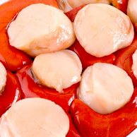 Large Roe On Sea Scallops - Capalaba Aussie Seafood House